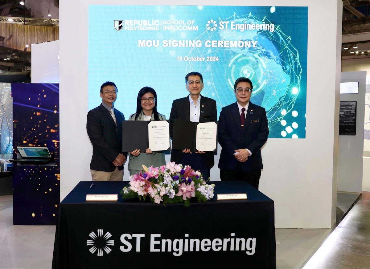 ST Engineering Partners with Republic and Singapore Polytechnics to ...